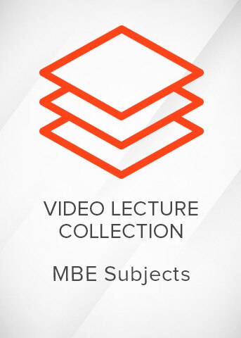 AdaptiBar Video Lecture Collection - MBE Subjects - 12 Month Access